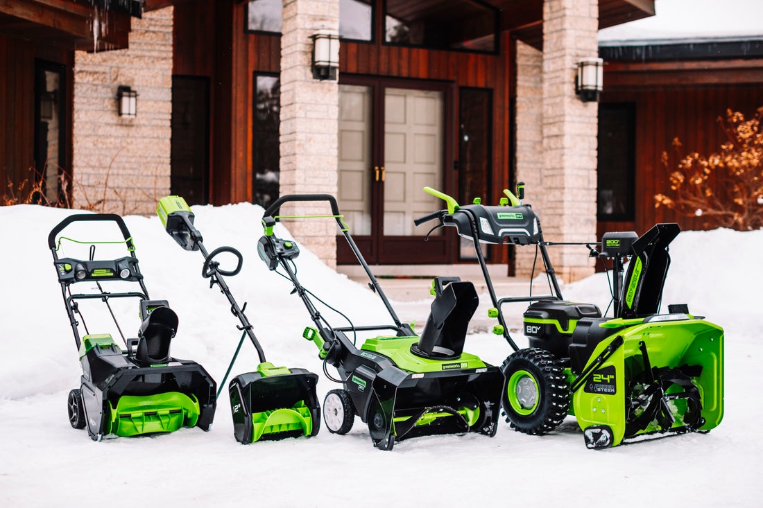 Choose the Right Snow Blower For Your Home – Greenworks Tools Canada Inc.