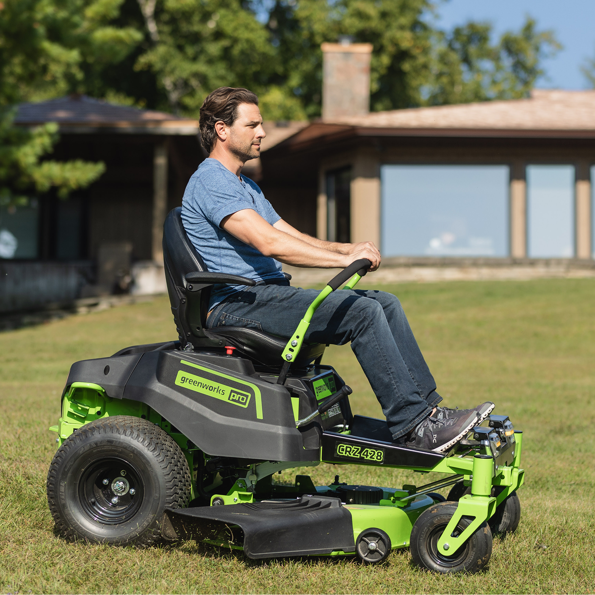 Best Electric Riding Lawn Mower 2026 | Greenworks – Greenworks Tools ...