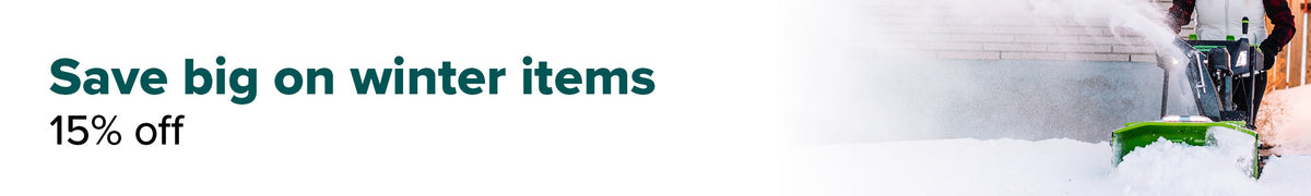 Snow Sale (Jan 15 - 21) – Greenworks Tools Canada Inc.