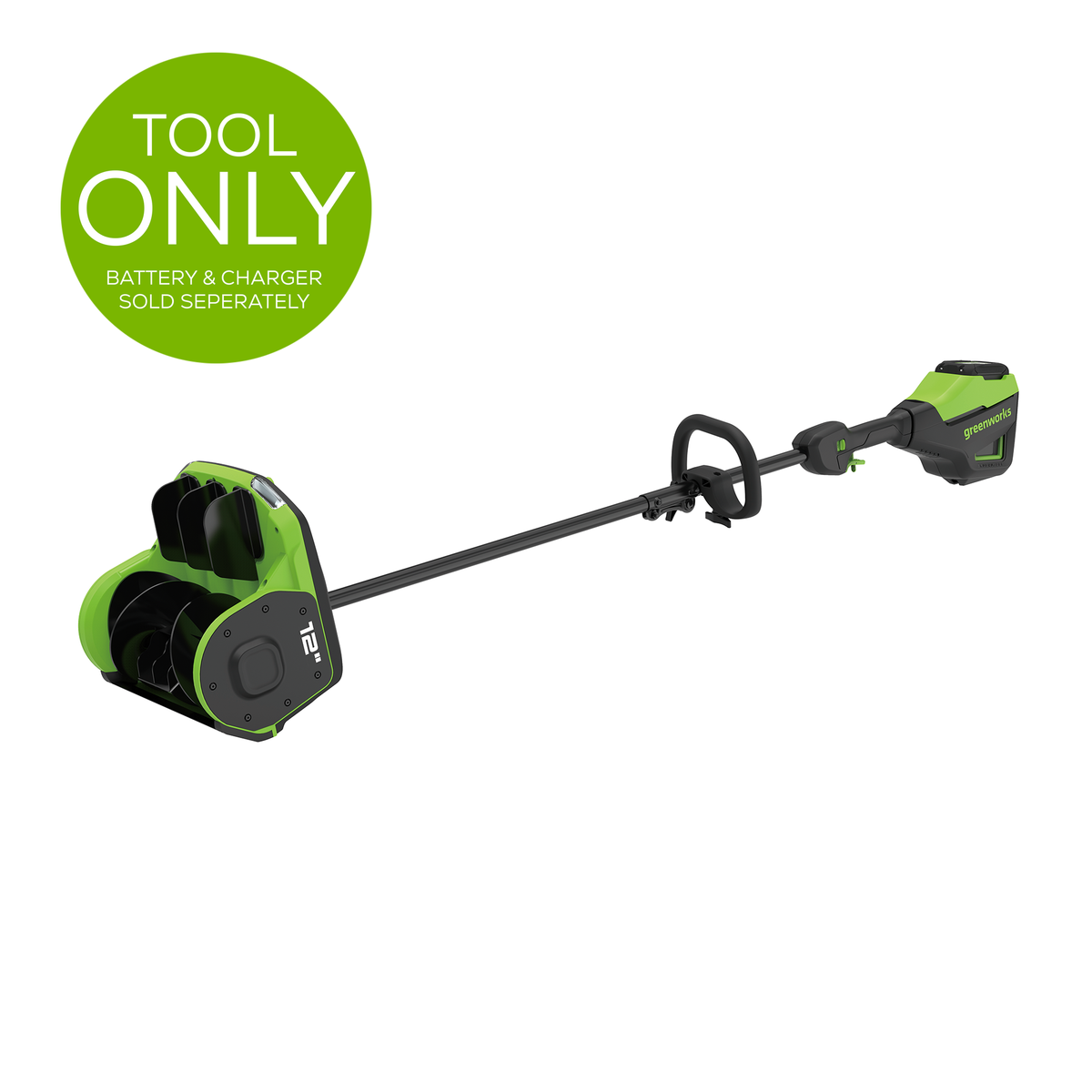 80V Brushless 12" Snow Shovel with Directional Vane (Tool Only ...