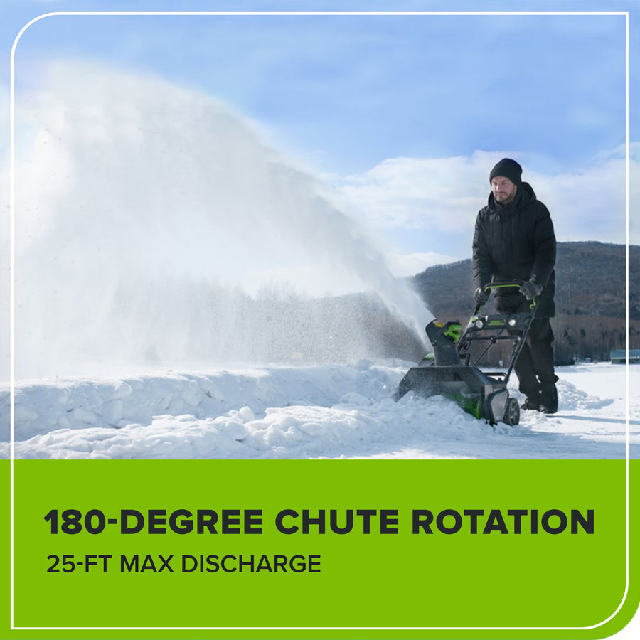 Greenworks PRO 80V 20" Cordless Snow Thrower (Tool Only) – Greenworks ...