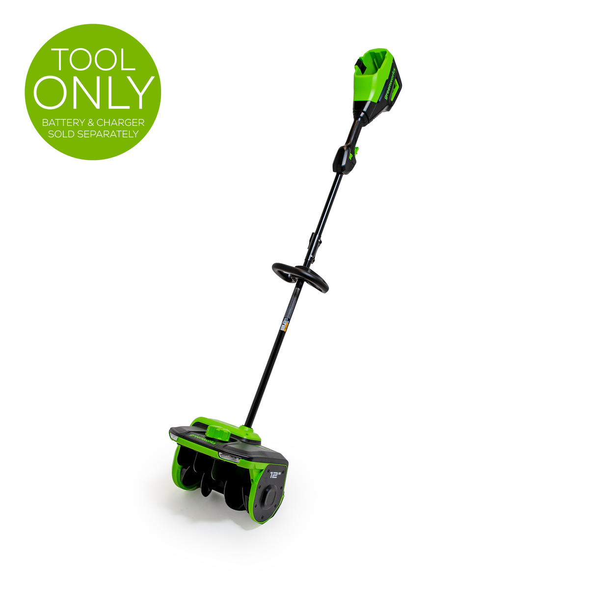 80V Brushless 12" Snow Shovel with Directional Vane (Tool Only ...