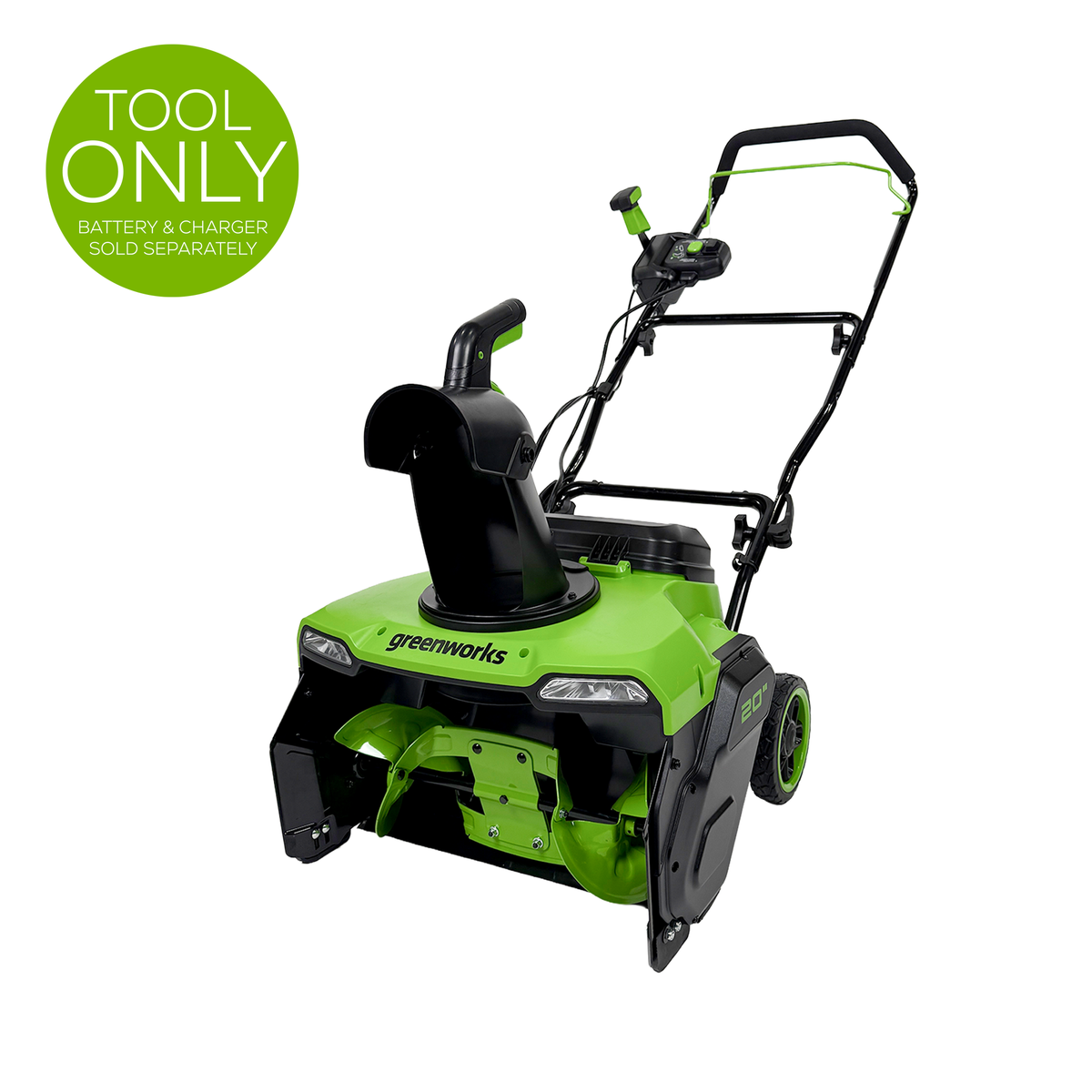 60V 20" Brushless Snow Thrower (Tool Only) – Greenworks Tools Canada Inc.