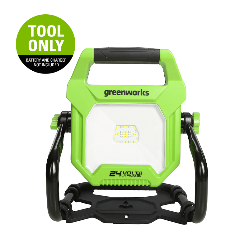 24V AC/DC 2000 Lumen LED Work Light (Tool Only) – Greenworks Tools ...