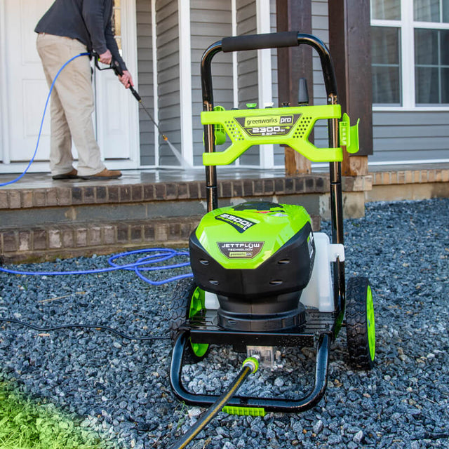 2300 PSI 1.2 GPM 14 Amp Electric Pressure Washer - GPW2300 – Greenworks ...