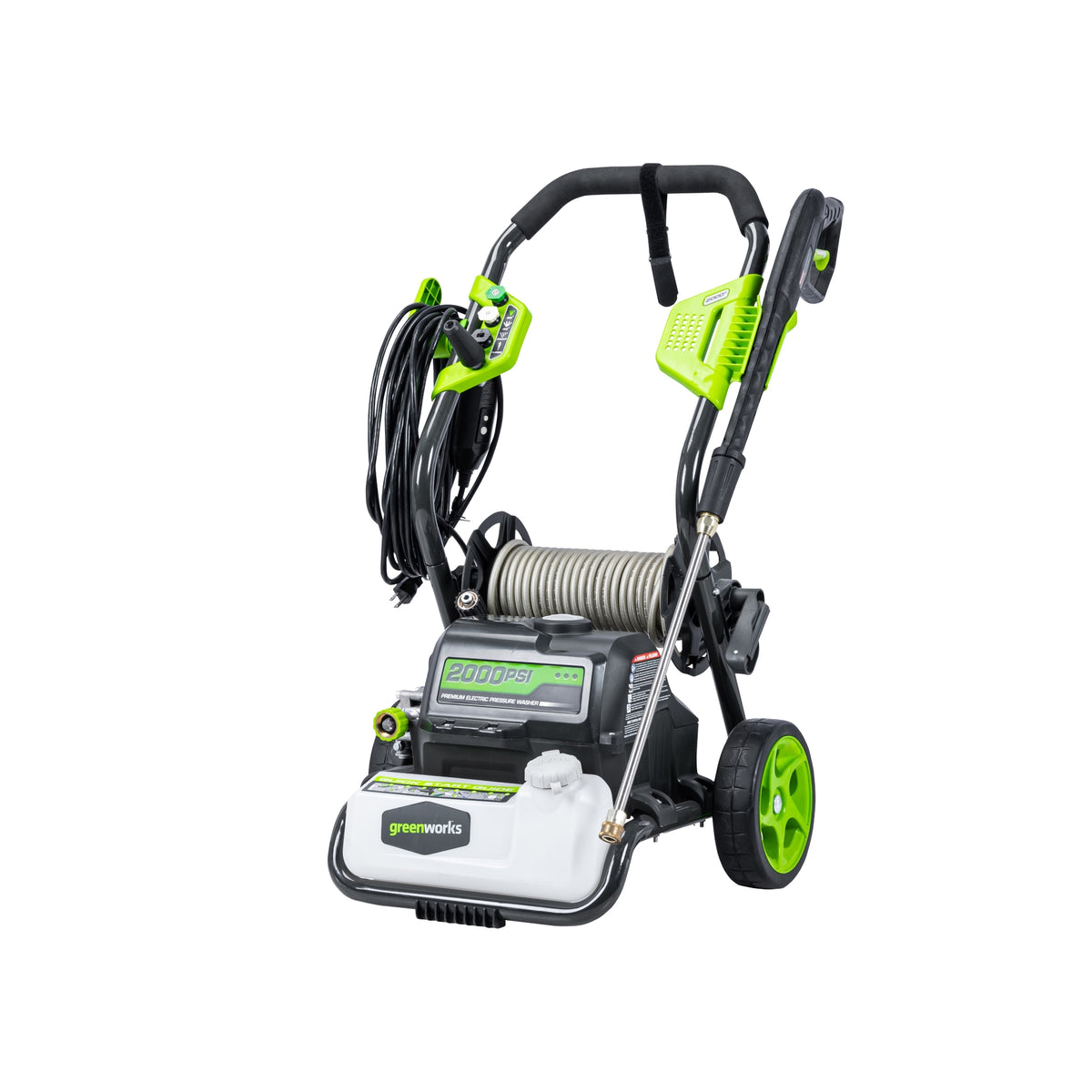 2000 PSI 1.2 GPM 13 Amp Electric Pressure Washer - GPW2000 – Greenworks ...