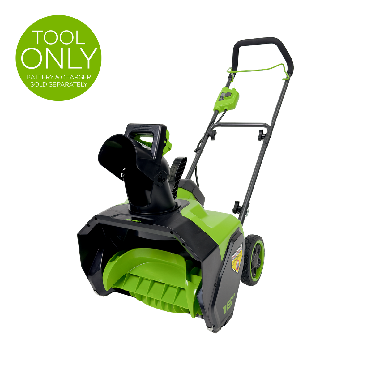 48V (24V x 2) 16" Cordless Snow Thrower (Tool Only) – Greenworks Tools ...