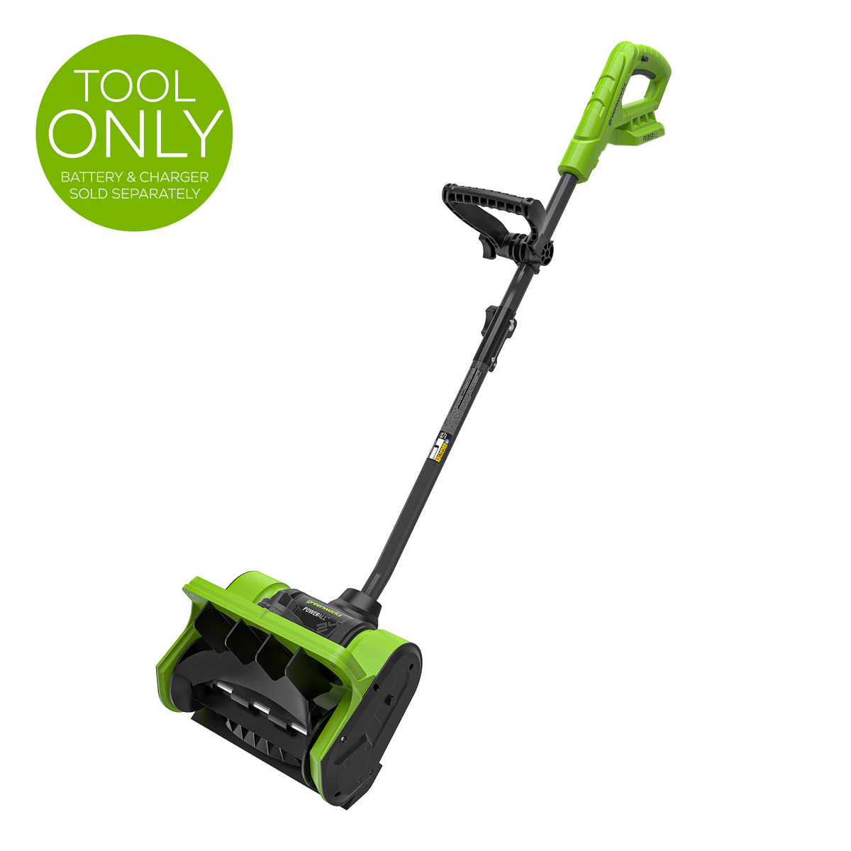 24V 12" Cordless Snow Shovel with Directional Vanes (Tool Only ...